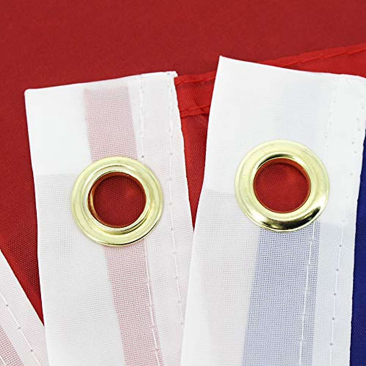 ANJOR Dominican Republic Flag 3x5Fts - Dominican Flags With Brass Grommets 3 X 5 Ft