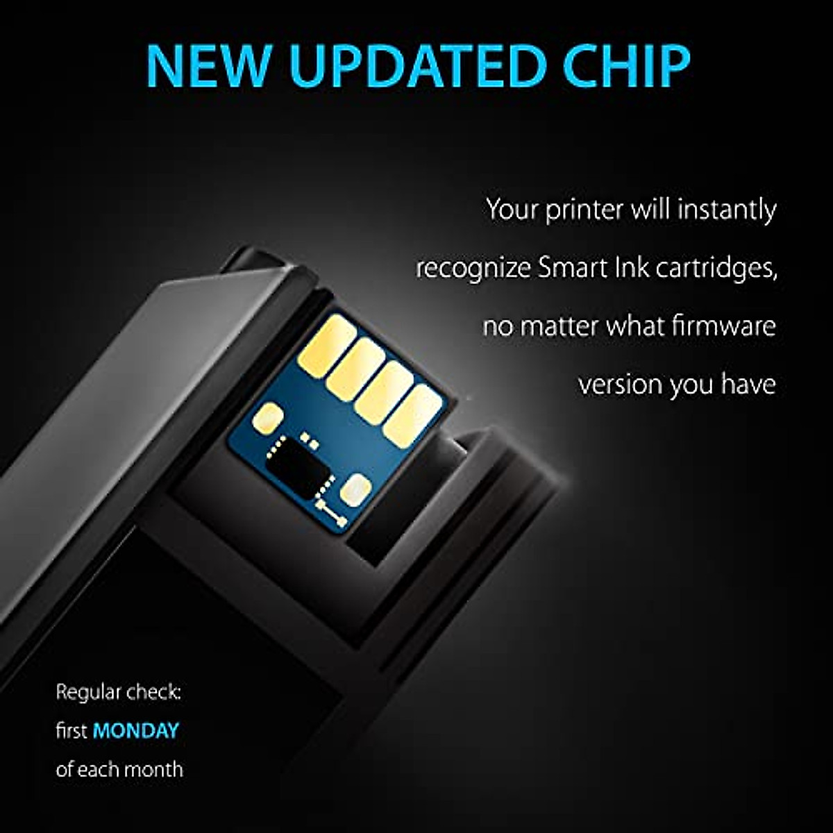 Smart Ink Compatible Ink Cartridge Replacement for HP 972X 972 X (Cyan) to use with PageWide Pro 477dw 577dw 452dw 477dn 452dn 577z 552dw P55250dw Printers