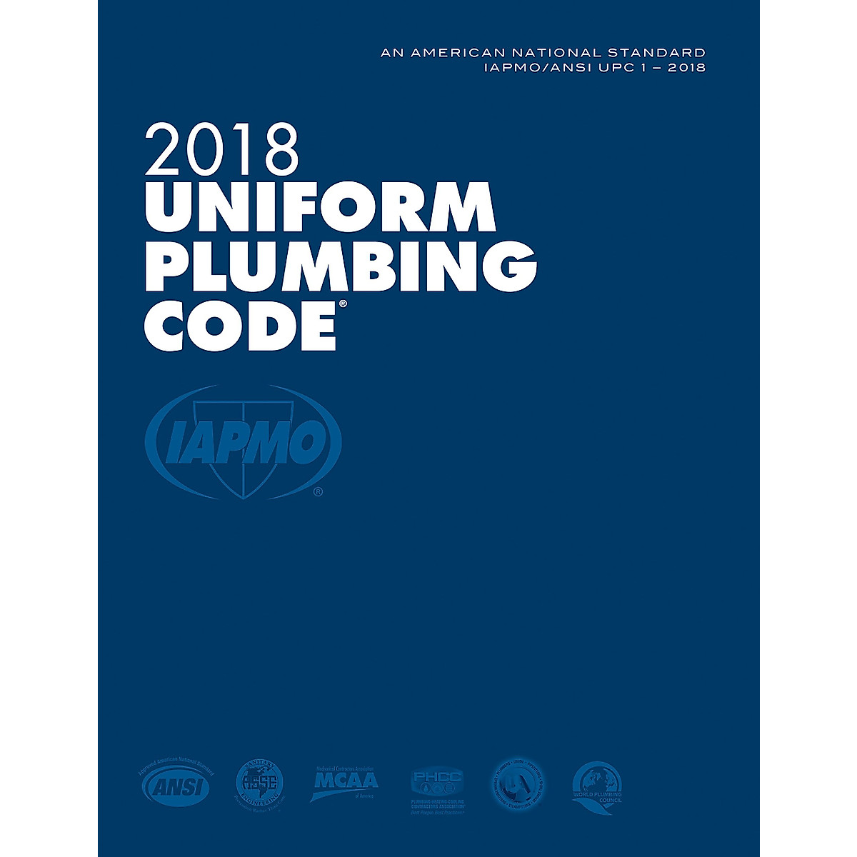 2018 Uniform Plumbing Code with Tabs