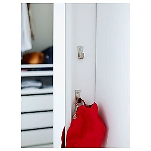 IKEA - BLECKA Hook, nickel plated (X4) 1 1/2"