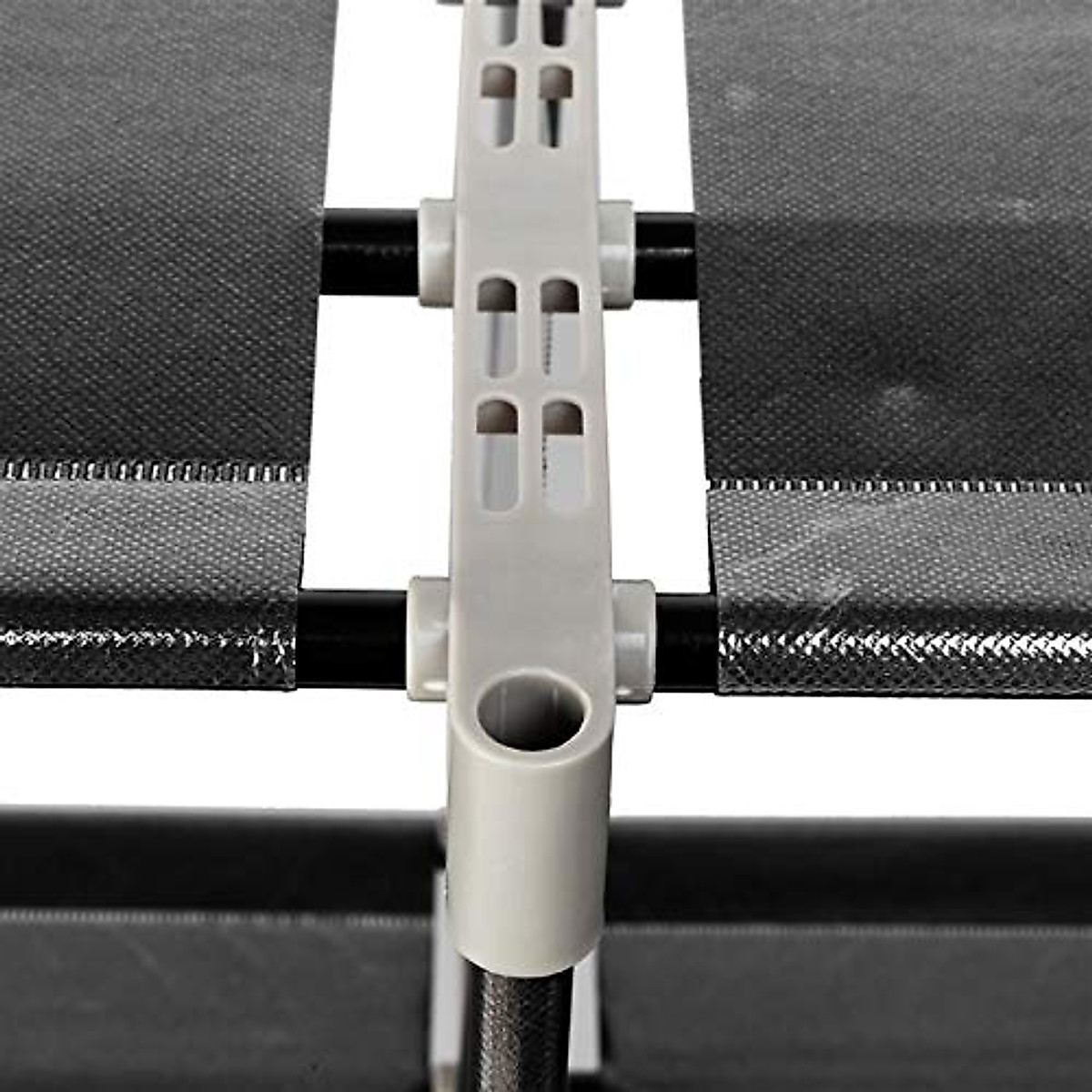 Cube Storage Organizer, 6/9 Cube Bookshelf, Closet Storage Shelves, Modular Bookcase, Plastic Cabinet Storage Shelving Bookshelf for Bedroom, Living Room, Home Office, Black (6 Cubes)