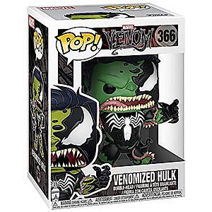 POP Marvel: Venom - Venomized Hulk Funko Pop! Vinyl Figure (Bundled with Compatible Pop Box Protector Case) Multicolored 3.75 inches