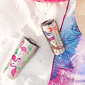 Tervis Margaritaville-Peace Love Salt Triple Walled Insulated Tumbler, 30oz Legacy, Stainless Steel