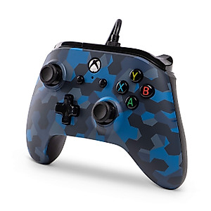 PowerA Wired Controller for Xbox One - Night Cloud Camo