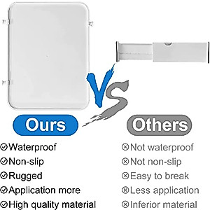 2 PCSDivider Tray for Bogg Bag XL Beach Bag Accessories Organizer Tray Compatible with BOGG BAG Tray Insert for Beach Bag,Organizing Bogg Bags and Divide Space,Help with Organizing your Beach Bag