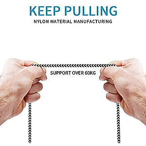 [Apple MFi Certified] Lightning to 3.5mm AUX Audio Nylon Braided Cable, iPhone AUX Cord for Car Stereo for iPhone13/12/ 11/11 Pro/XS/XR/X 8 7 6/iPad/iPod to Car/Home Stereo, Speaker, Headphone