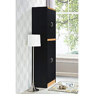 Hodedah 4-Door 4-Shelves, 5-Compartments Kitchen Pantry