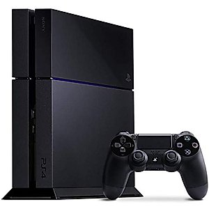 Sony PlayStation 4 Console, Renewed, Black