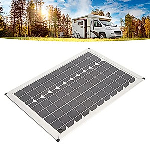 100W 12V Solar Panel Kit, Solar Battery Trickle Charger Maintainer, Waterproof Solar Panel Trickle Charger Kit, Dual USB Solar Panel Car Battery Charger for Boat Marine RV
