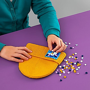 LEGO DOTS Stitch-on Patch 41955 DIY Craft Decoration Building Toy Set for Girls, Boys, and Kids Ages 8+; Customizable Fashion Kit for Arts-and-Crafts Fans (95 Pieces)