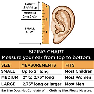 Sprigs Earbags Bandless Ear Warmers/Fleece Earmuffs with Thinsulate - Brown, Medium