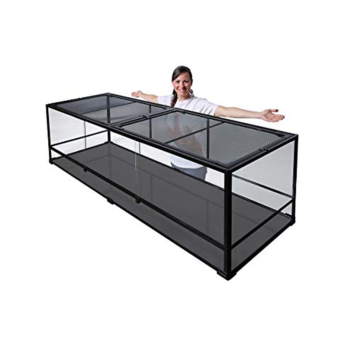 Carolina Custom Cages Terrarium, Giant Deep Tall 72Lx24Wx24H; Easy Assembly