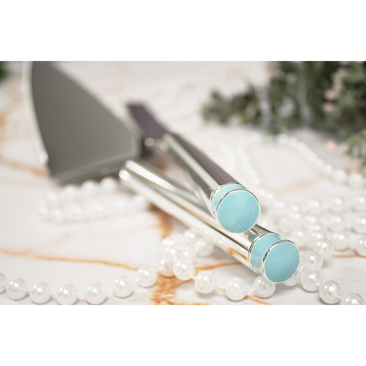 Kate Spade Bridal Take the Cake Personalized Wedding Cake Knife and Server Set, Custom Engraved Wedding Cake Cutting Set, Accessories and Gifts for the Bride and Groom