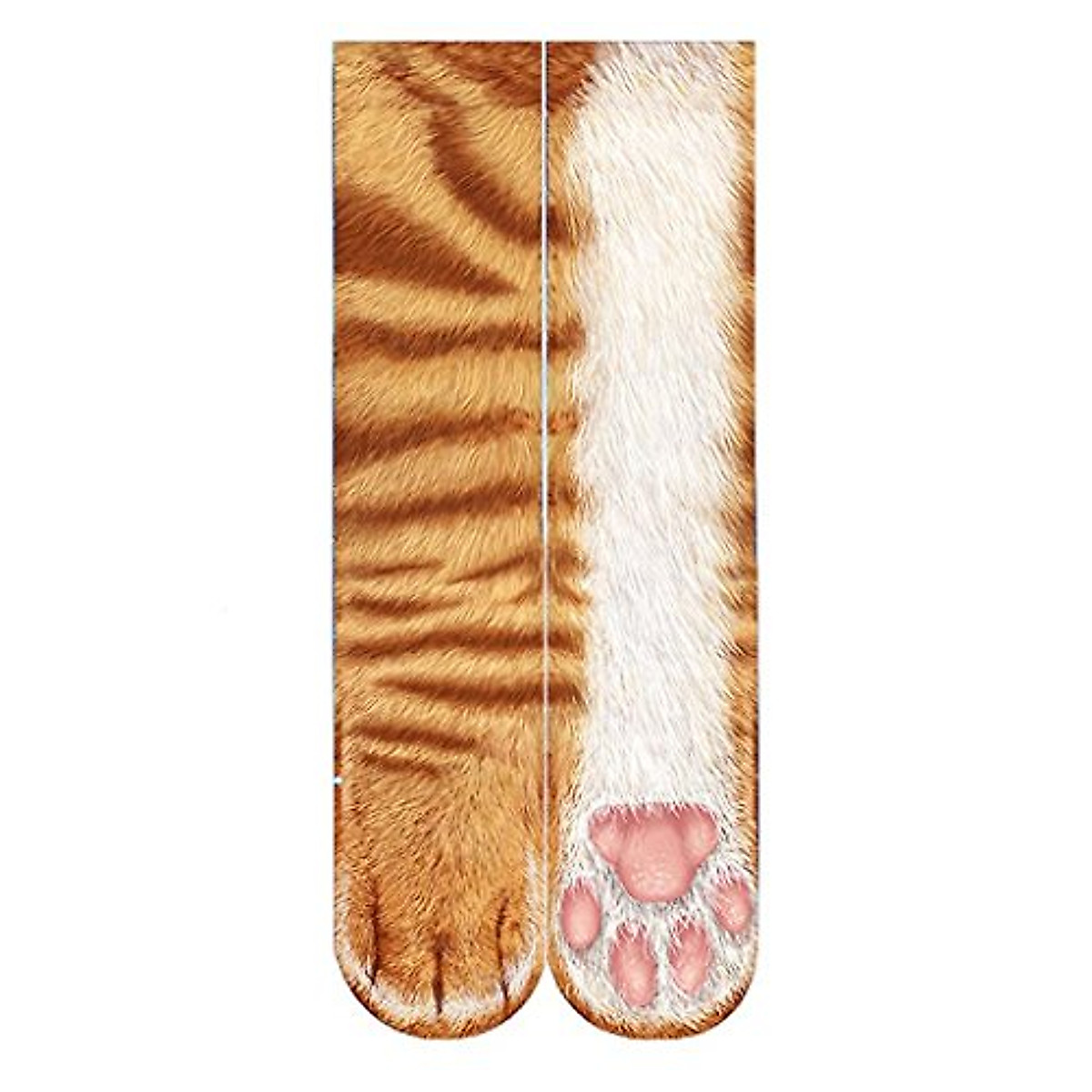 Folouse Stocking Stuffers for Women Animal Paws Socks, Easter Basket Stuffers for Teens Boys, Dog Paw Socks Funny Gift