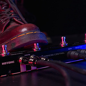 HOTONE MIDI Foot Controller Pedal Bluetooth Ampero Control 4 Button