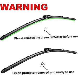 AUTOBOO 28"+28" Windshield Wipers with 15 Inch Rear Wiper Blade Replacement for Ford edge 2015 2016 2017 2018 2019 2020 2021-Original Factory Quality (Pack of 3)