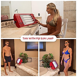 Sperti UV Eye Protection Goggles for The Fiji Sun Tanning Lamp and Red Light Therapy, FDA Registered, Clear Unobstructed Vision