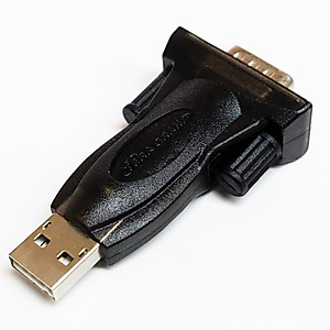 Tera Grand - Premium USB 2.0 to RS232 Serial DB9 Adapter - Supports Windows 11,10, 8, 7, Vista, XP, 2000, 98, Linux and Mac - Built with FTDI Chipset