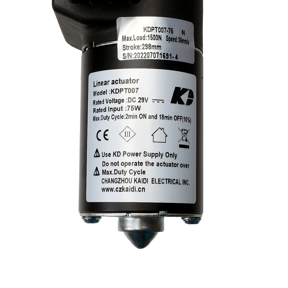 Fruhdi Power Recliner Sofa Lift Chairs Kaidi Motor Actuator Model KDPT007-75 Replacement Kit