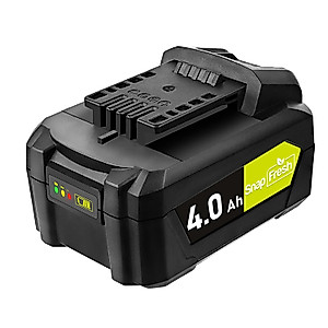 SnapFresh 20V 4.0Ah Li-ion Battery, (Not Compatible with Other Brands), Lithium-Ion Battery Support Fast Charging(BBT-DC40A)