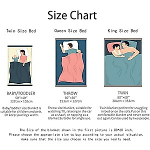 Sushi Cute Pattern Blanket, Soft Blankets Flannel Bed Throw Cozy Lightweight Plush Gifts for Women Men Boys Girls Kids Sofa Couch Bedroom Living Rooms Warm All Season, Home Decor, Small 50"x40"