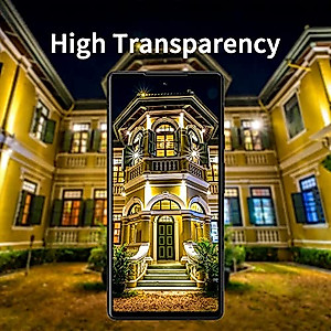 [4+2] (4 Edge Glue Tempered glass (Not full glue) + 2 Lens protector) for Oneplus 11 5G 2023 TUFF STONE Easy to Install Double Tempered glass screen protector Scratch Resistant Full Coverage adhesive