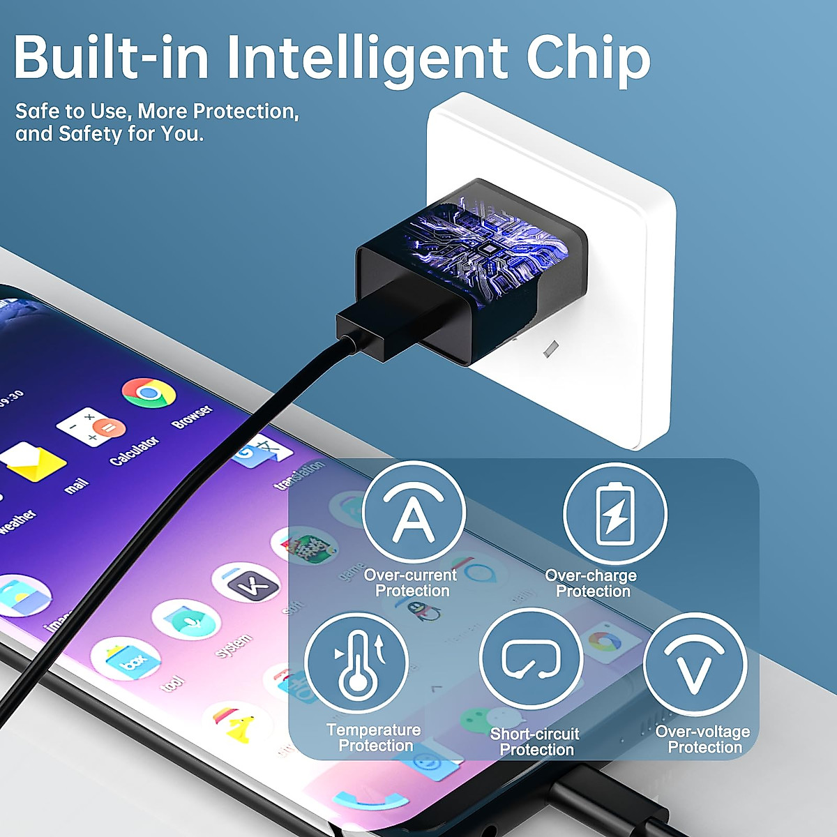 5V 2A USB C Power Adapter for Beats Flex Headphones, Beats Studio 3, JBL Charge 4, JBL Charge 5, JBL Pulse 4, JBL Flip 5, Flip 6, JR POP, Endurance Peak 2 Charger Cord