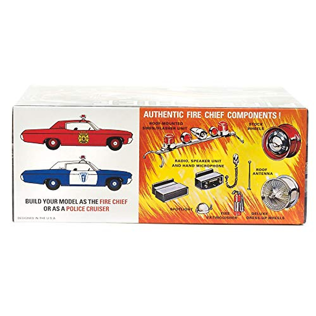 AMT 1970 Chevy Impala Fire Chief 1:25 Scale Model Kit