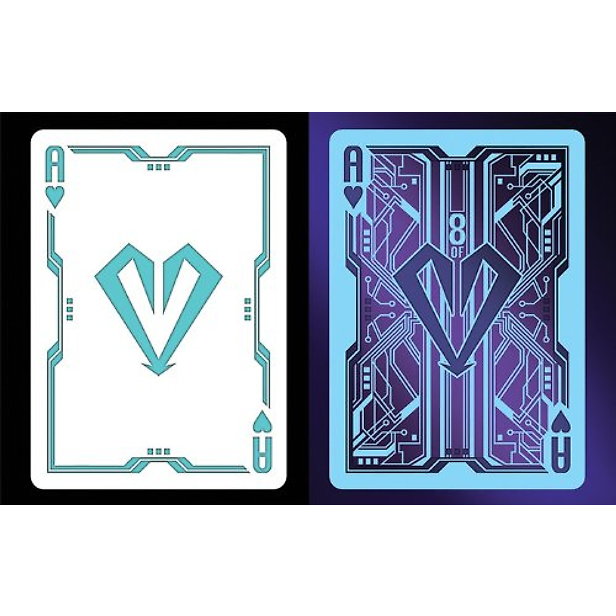 Bicycle Grid 2 Blue Playing Cards Poker Deck