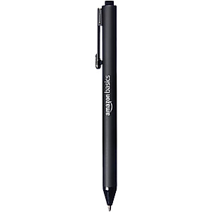 Amazon Basics Retractable Ballpoint Pen - Black, 1.2mm, 12-Pack