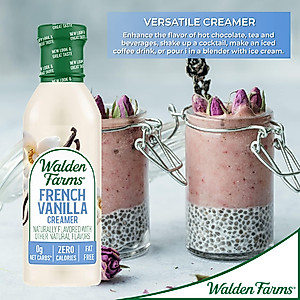 Walden Farms French Vanilla Calorie-Free Creamer, 12 Fl Ounce (Pack of 6)