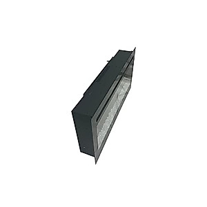 Greystone 36" RV Electric Fireplace with Crystals - Wall Mount - Black