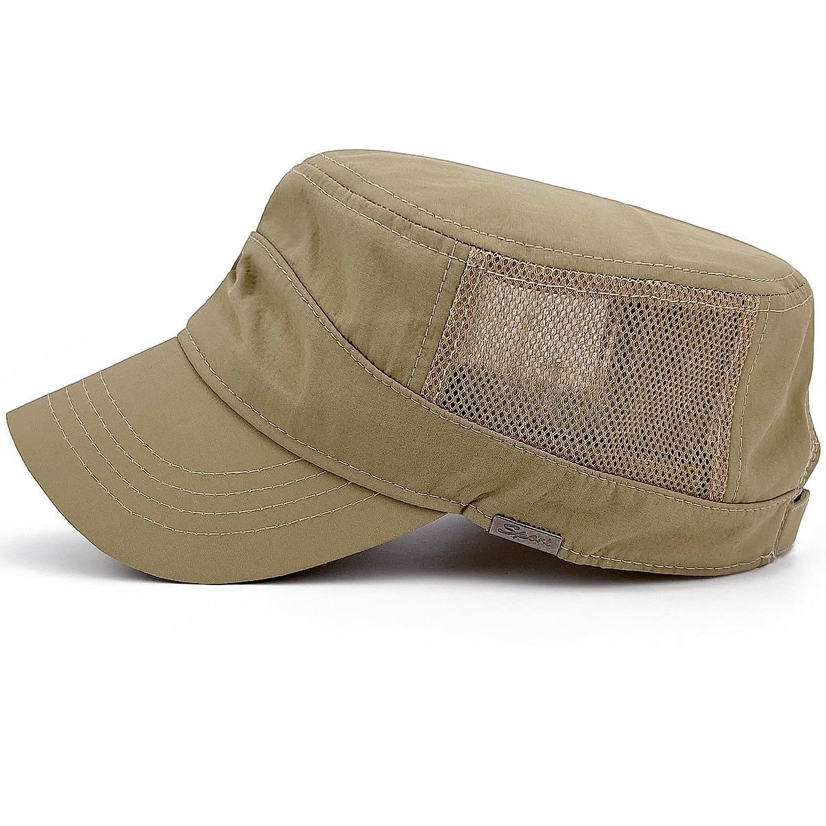 REDSHARKS Quick Dry Caps for Women Waterproof Hat for Men Running XL Beige Khaki