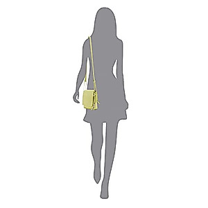 Lucky Brand womens Atri Crossbody, Sunny Lime, One Size US