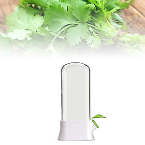 TBEOEN Keeper for Refrigerator,Fresh Keeper,Herb Saver Pod Container,Plastic Saver Pod, Cilantro Storage Container for Mint Parsley Asparagus