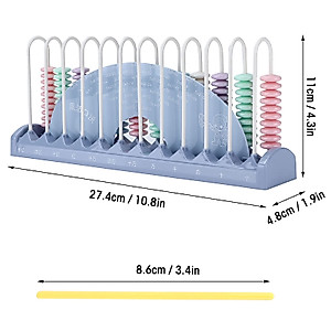 Educational Math Games Preschool Learning Toys , babies Abacus Colorful Plastic Educational Abacus with Counting Sticks for babies Number Learning Toy , babies Abacus Colorful Plastic Educati