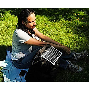 Solarpad Pro | 5 Watt 4.3 Ounce Lightweight USB Phone Solar Charger Designed for Ultra Light Backpacking, Thru Hiking, and Touring