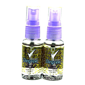 Degree Sexy Intrigue Body Mist Spray 2 Count 1 fl.oz. Each Bottle