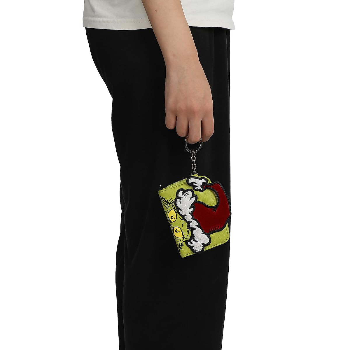 Bioworld Grinch 3D Face Zip Around Women's Wallet