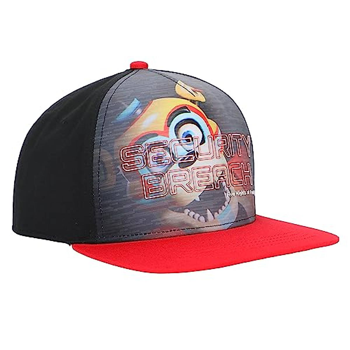 Five Nights at Freddy's Security Breach Freddy Youth Snapback Hat Multicolored