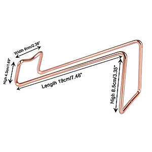 CdyBox Creative Metal Red Wine Rack Single Wine Bottle Holder Rack Display for Home Living Room Wine Rack (Rose-Gold)