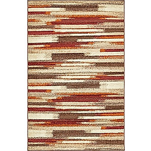 Unique Loom Autumn Collection Area Rug - Wheat (5' 1" x 8' Rectangle, Multi/ Beige)