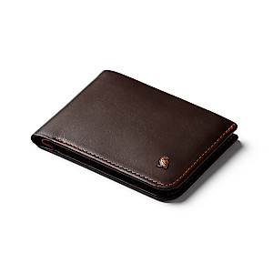 Bellroy Hide & Seek Wallet (Slim Leather Bifold Design, RFID Protected, Holds 5-12 Cards, Coin Pouch, Flat Note Section, Hidden Pocket) - Java