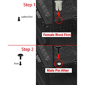 SimpleHouseware Mesh Desk Organizer with Sliding Drawer, Double Tray and 5 Upright Sections, Black