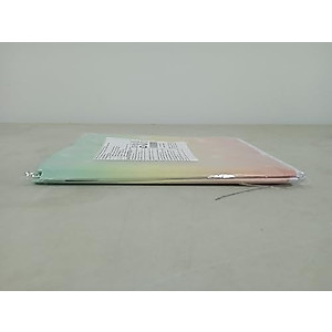 QUERICKY 4 Pack Pastel Rainbow Tablecloths, 51x87'' Plastic Disposable Rectangle Pastel Rainbow Table Cover for Girls Rainbow Birthday Party Decorations Baby Shower Party Supplies