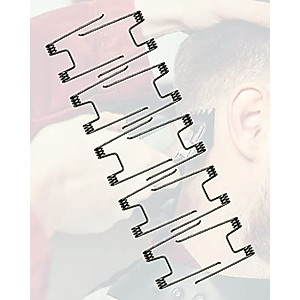 Vaticas 10PCS Hair Clipper Spring Fits for Babyliss FX870 Accessories Tension Clipper Spring Engraving Hair Cutting Machine Repair Part