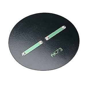 uxcell® 5Pcs 4V 80mA Poly Mini Round Solar Cell Panel Module DIY for Light Toys Charger 73mm Diameter