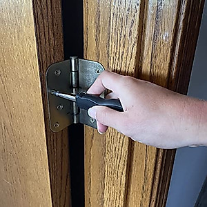 ABN 25-Piece Tri-Fold Mini Tool Set for Dorm, Travel, Office, Home Tool Kit with Case - Basic Tool Set for Home Repairs