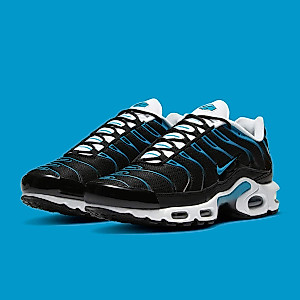 Nike Men's Shoes Air Max Plus Black Laser Blue CZ8687-001 (Numeric_9_Point_5)