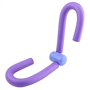Thigh Master Workout Equipment Inner Thigh Master Leg Exerciser Thigh Leg Arm Muscle Fitness(Purple)